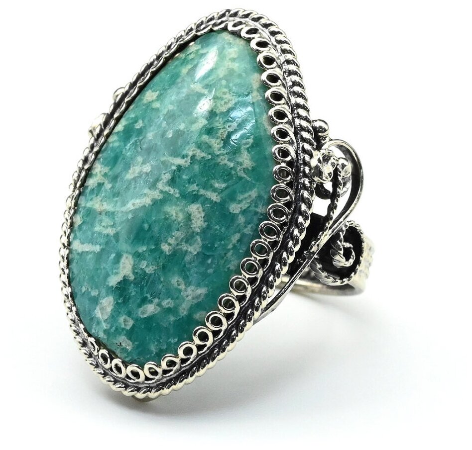 Кольцо, амазонит