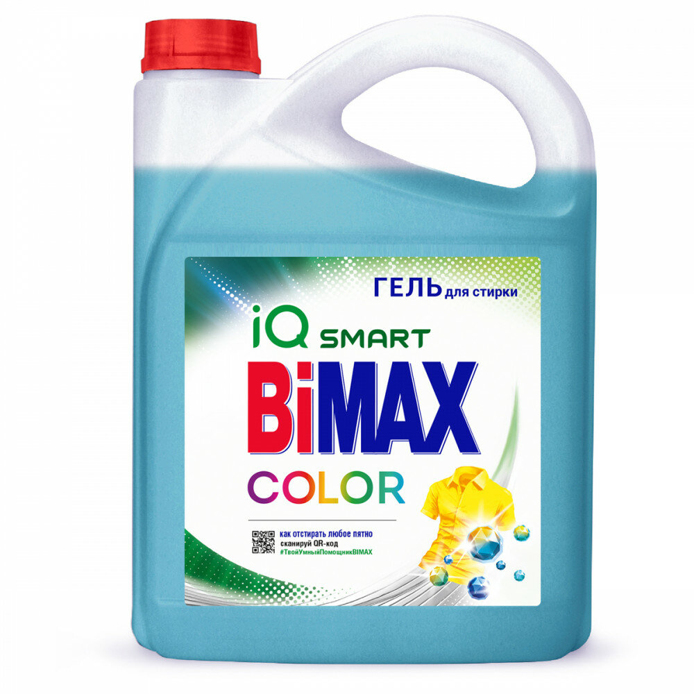 Гель для стирки BiMax "Color" 4,8л канистра 1 шт