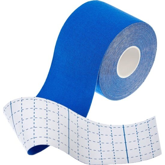 Кинезио тейп Bradex 5 м*5 см, синяя