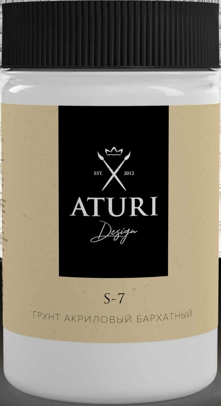 Грунт акриловый Aturi Design 350 г цвет белый матовый