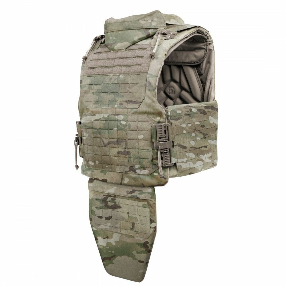 Жилет противоосколочный "ЩИТ" MOD.2 + баллистическая защита (550 М/С) Stich Profi размер 1