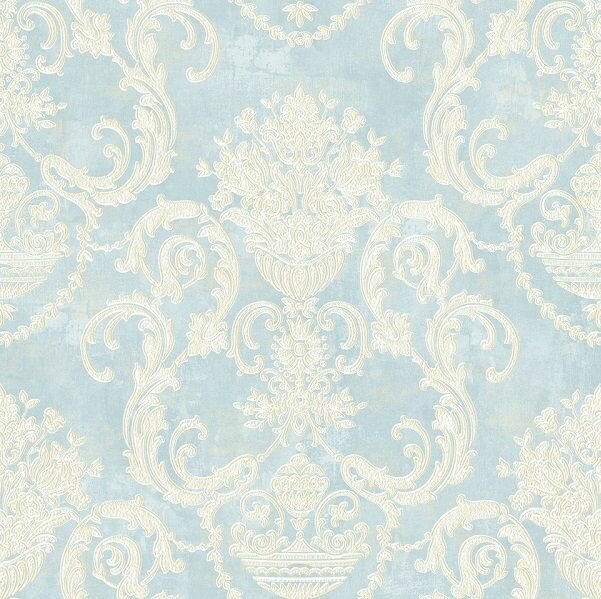 Обои Bernardo Bartalucci Azzurra 5003-1 флизелиновые, поверхность , размер рулона 1,06х10,05, Италия