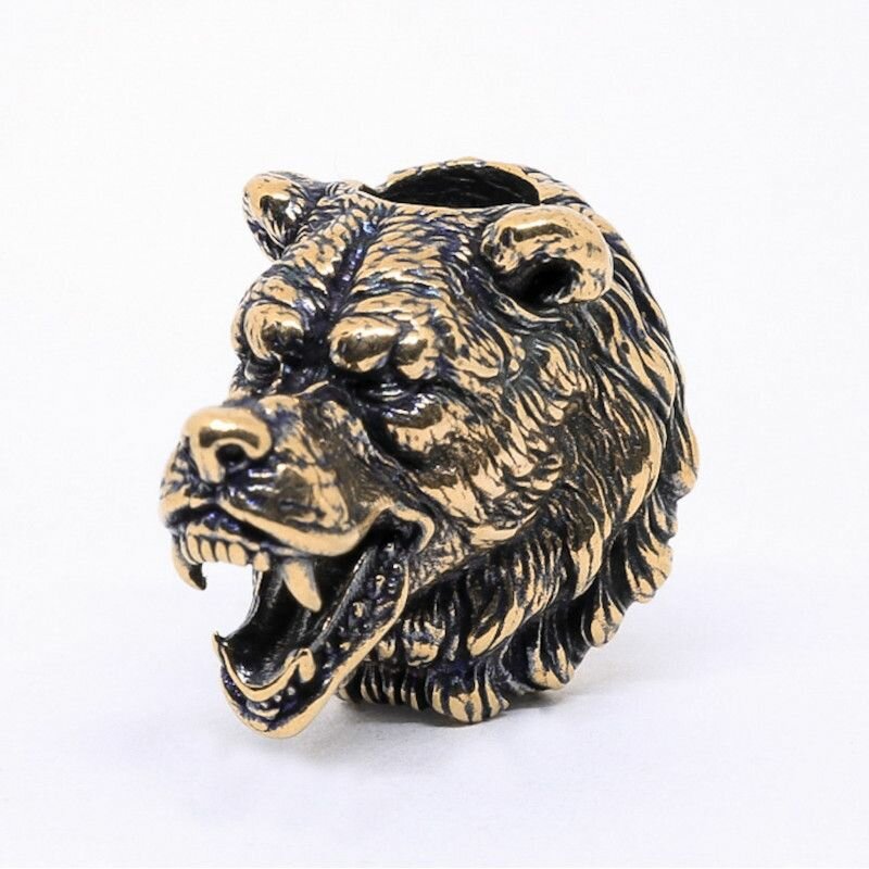 Бусина Медведь с лапой Велеса