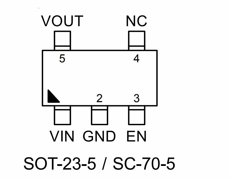 Микросхема RT9013-33 SOT-23-5 DE=