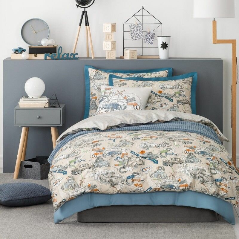 Togas Комплект постельного белья Детский "Мидли" 100x120/120x140/40x60 сатин, хлопок