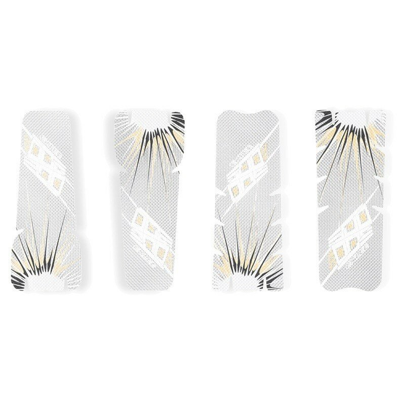 Защитная наклейка на руль велосипеда Enlee EM2202, взрыв, 4шт