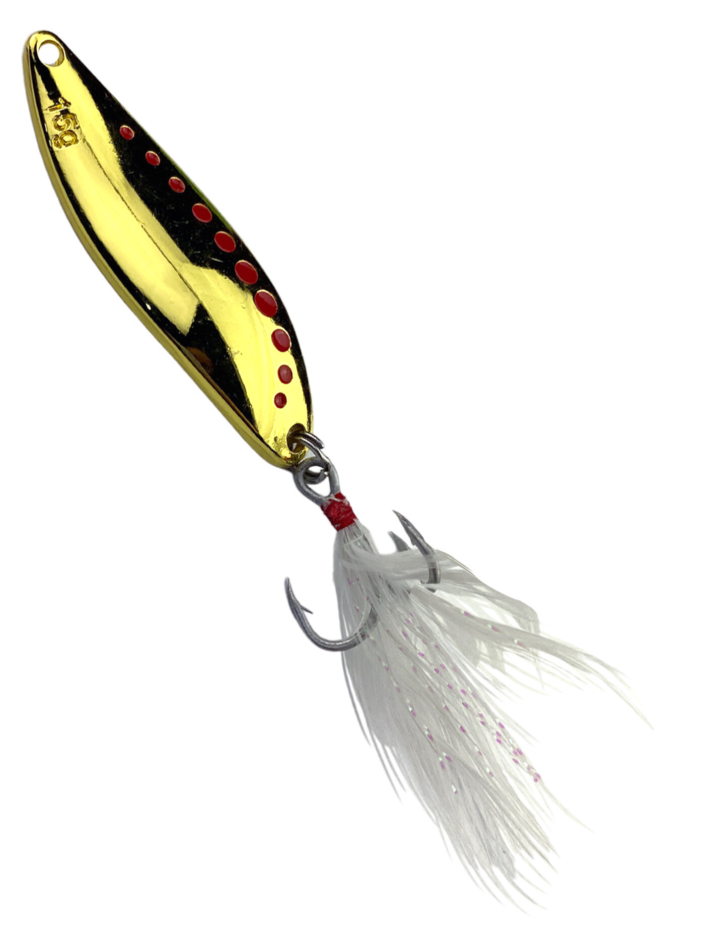 Riverzone Predator блесна 15 г 55 мм gold золотистая приманка для рыбалки на щуку