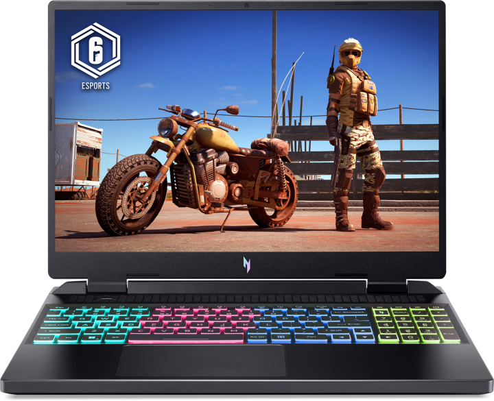 Ноутбук Acer Nitro 16 AN16-41-R3YQ 7 7735H 16Gb SSD1Tb RTX4070 8Gb 16" Win11 Home Single Language black (NH. QKDCD.001)