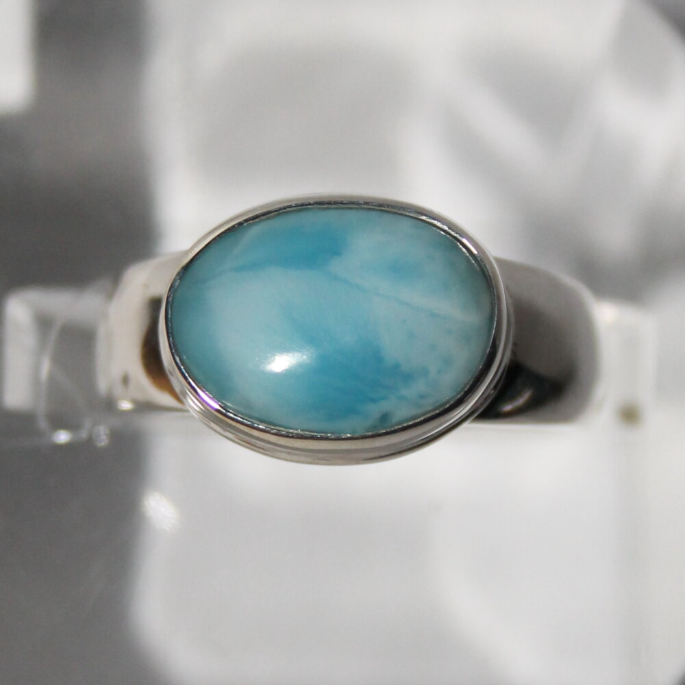 Кольцо, ларимар