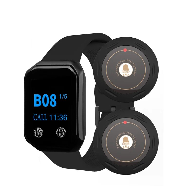 Беспроводная сигнализация BYHUBYENG, Watch-B, черный