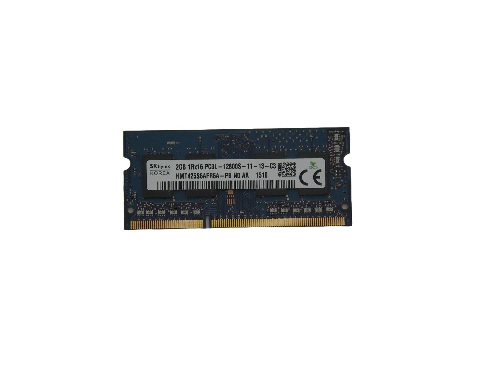 Оперативная память SODIMM 2Gb, DDR3L 1600MHz, HYNIX HMT425S6AFR6A-PB