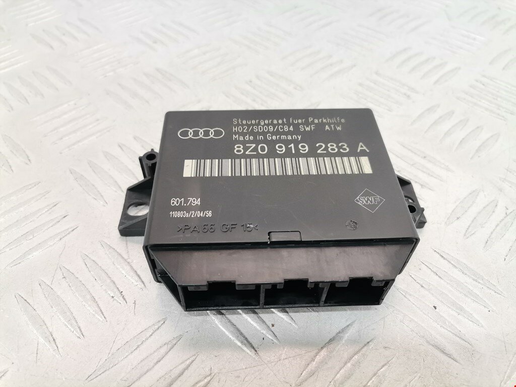 Блок управления парктрониками Audi A4 B6 8Z0919283A арт. 1514212