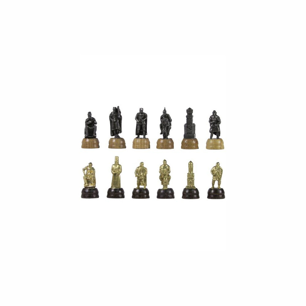 Шахматы малые Ледовое побоище черненые 35*50 см 999-RTS-78Z