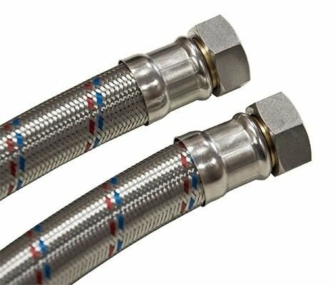 Подводка антивибрационная гигант для воды 1" г/г-200см , C46-20