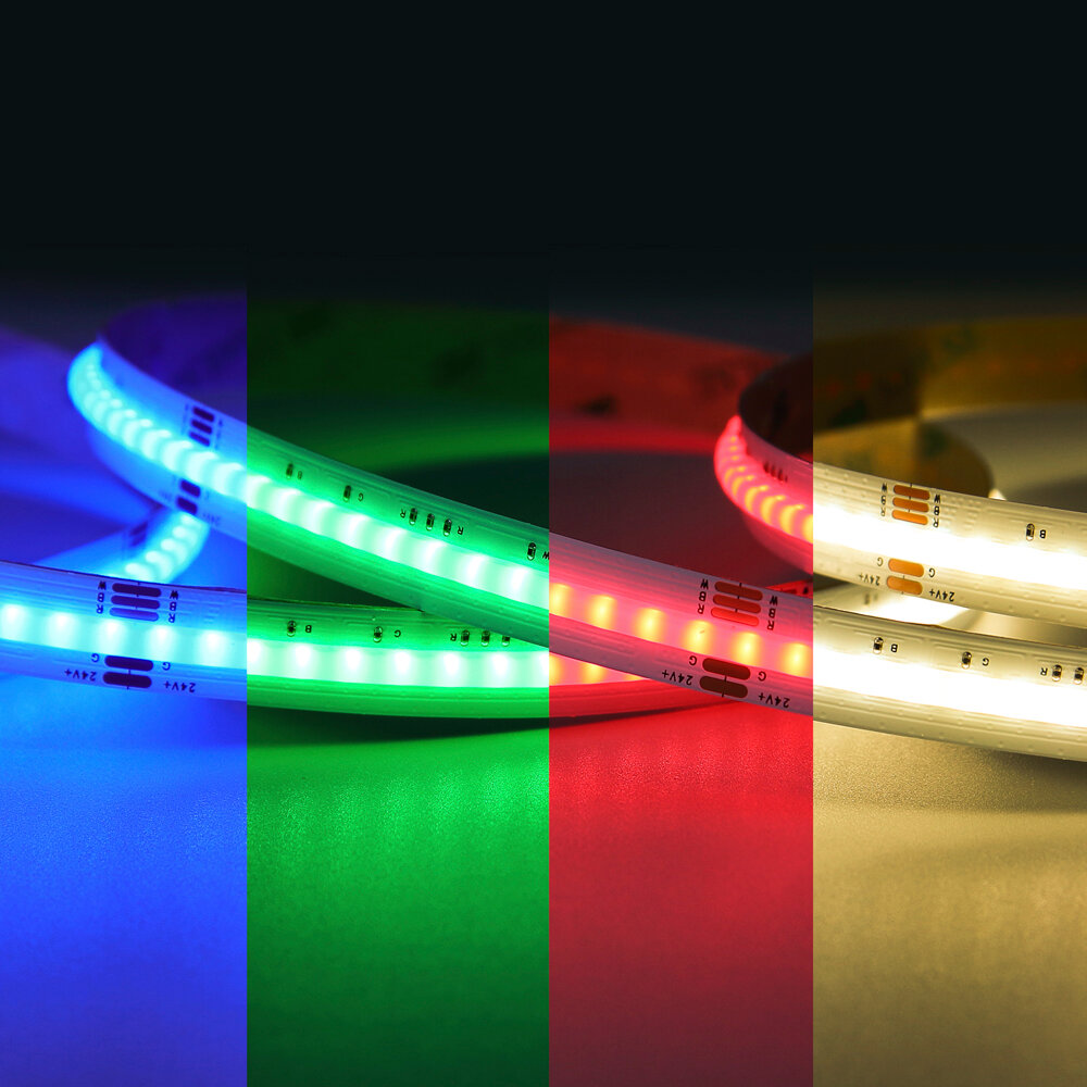 Светодиодная лента ShopLEDs Светодиодная лента COB SL784-LT RGB-WW 24V (11 W/m, IP20) (Rgb+warm), 5м