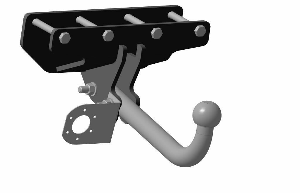 Фаркоп WESO 4852-A на Jeep Wrangler SUV 2007-