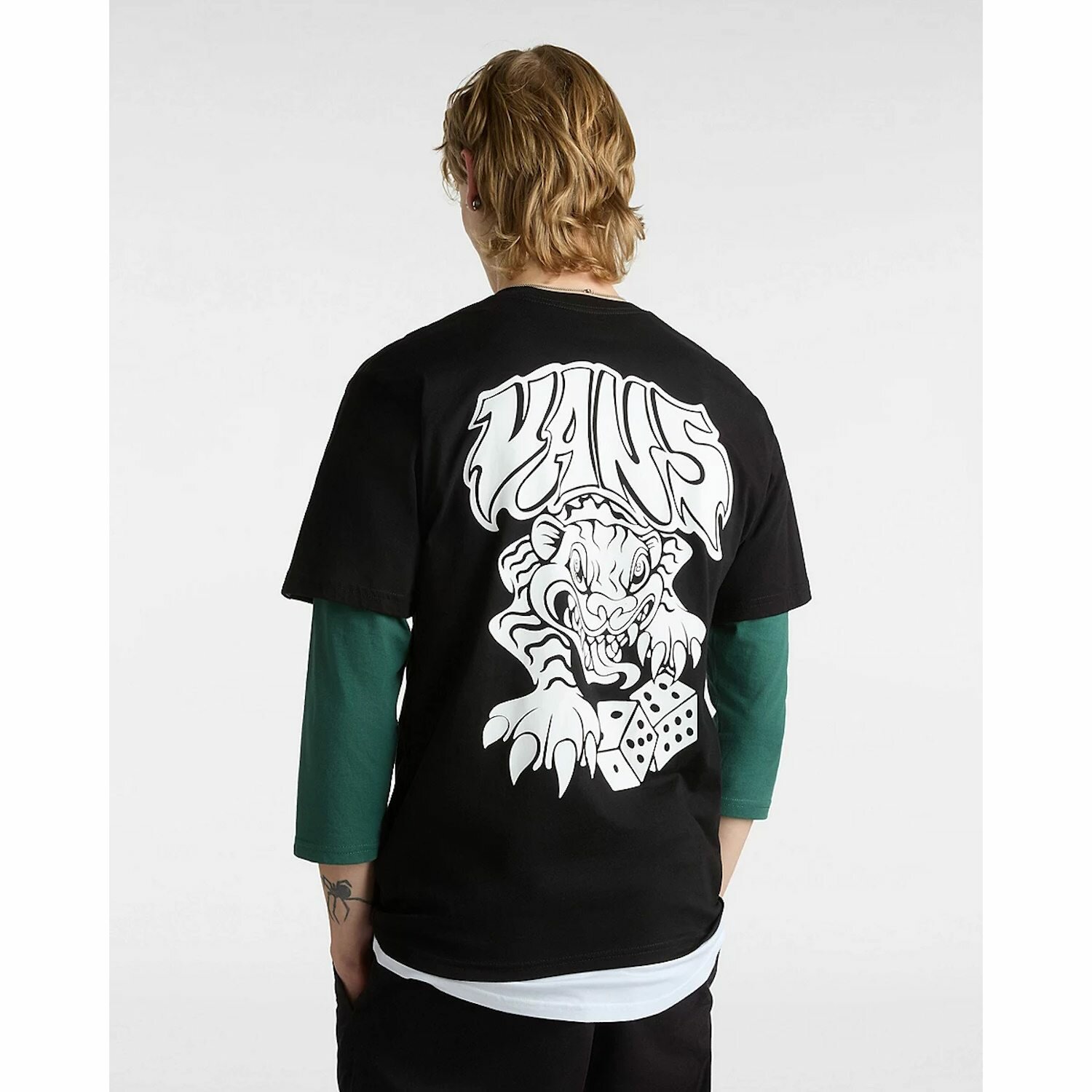 Футболка VANS PROWLER SS TEE, размер XL, черный — фото 1