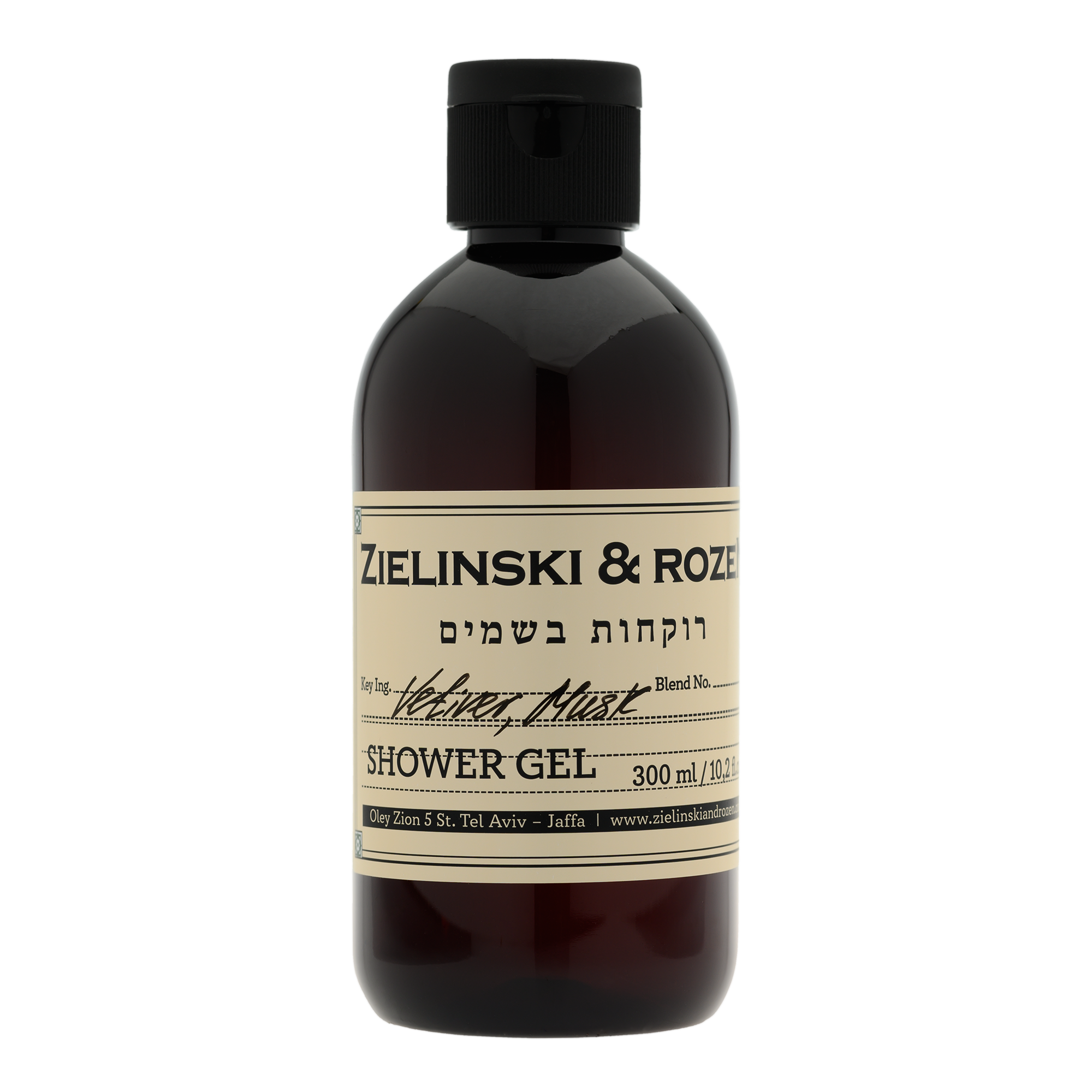 Zielinski & Rozen Гель для душа Ветивер, Мускус (300мл)