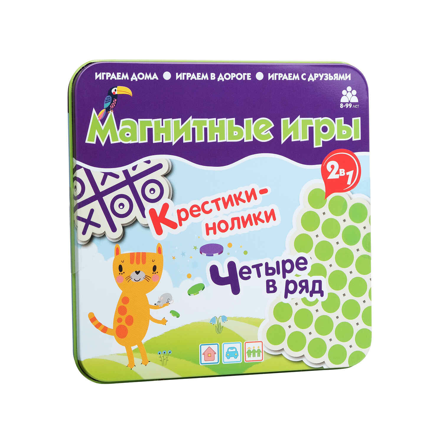 Магнитная игра Крестики-нолики, арт. IM-1001