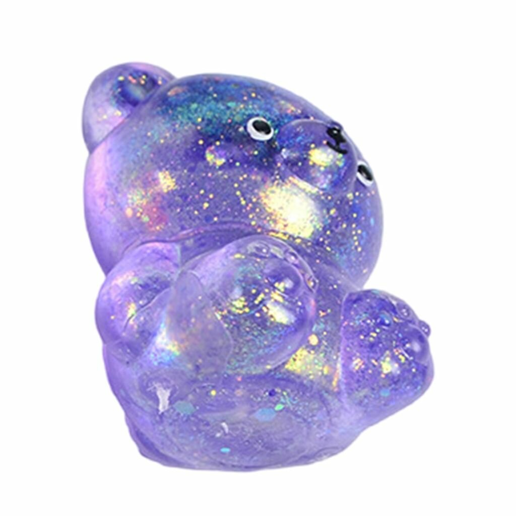 Медленный отскок Aurora Maltose Bear Pinch Music (случайный цвет)-Мальтозный мишка