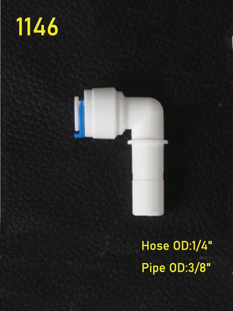 Пластиковые фитинги для обратного осмоса 1146