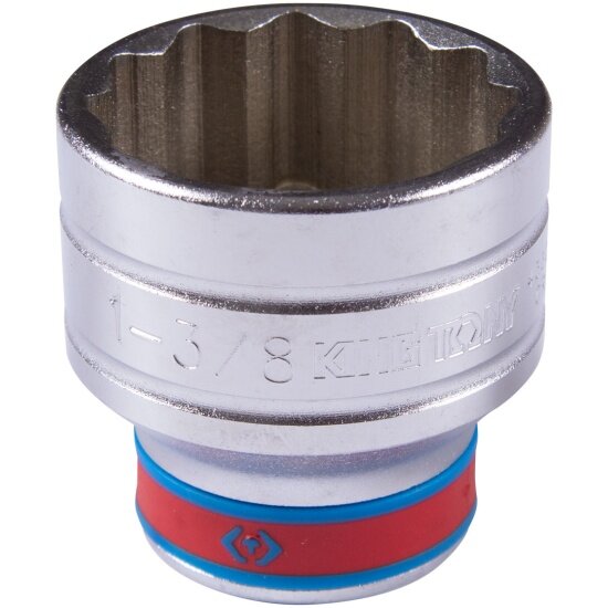 Торцевая головка King Tony стандартная двенадцатигранная 1/2", 1-3/8", дюймовая