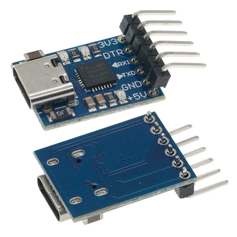 Преобразователь UART TTL CP2102 с разъемом TYPE-C-W
