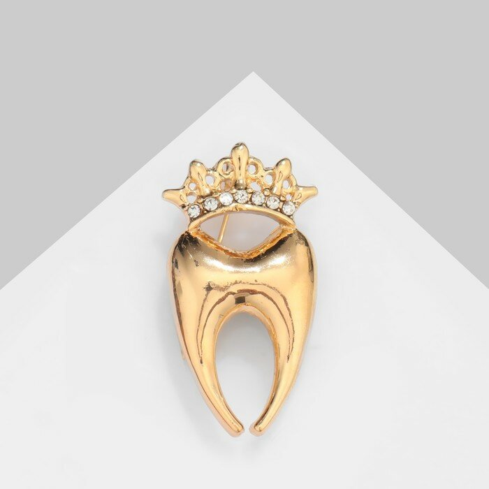 Брошь, стразы