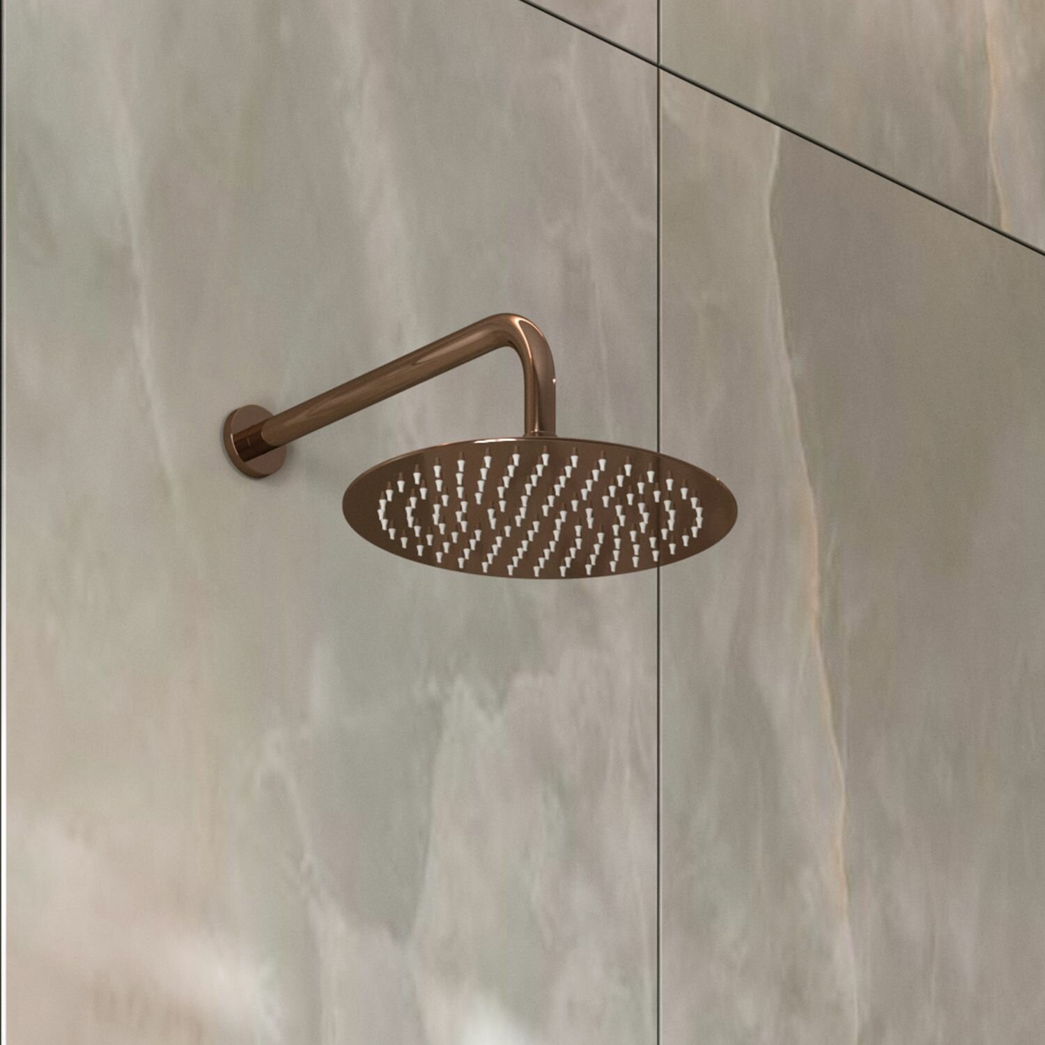 Лейка для тропического верхнего душа розовое золото A331 WasserKRAFT