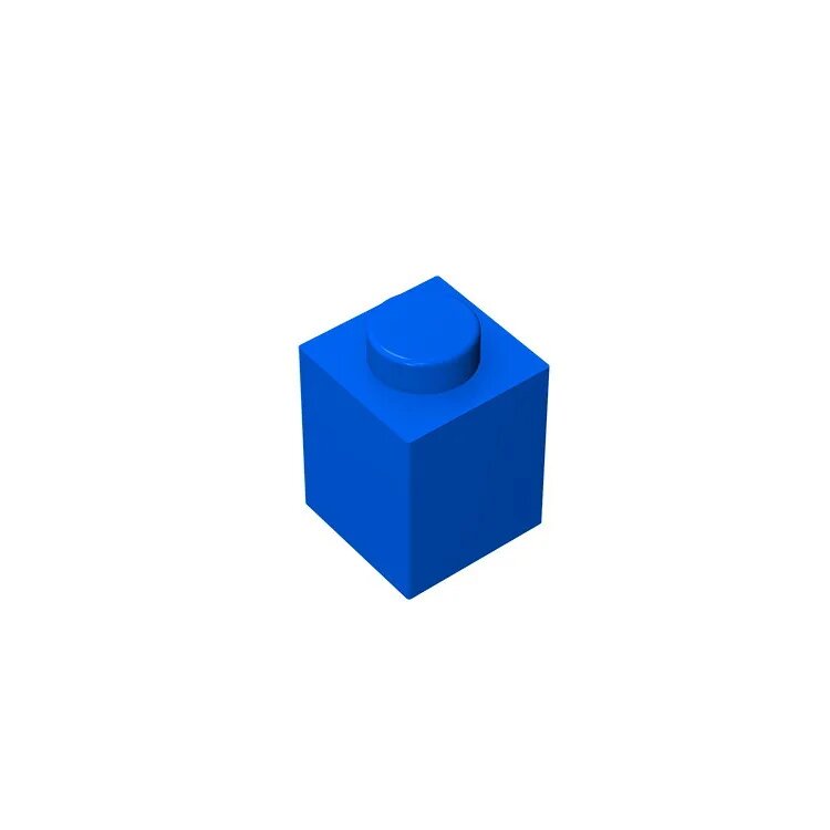 Gobricks Кубик синий, 14+, Color: 050