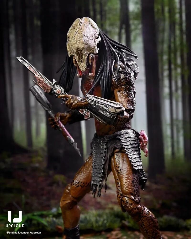 Фигурка Хищник Predator от NECA51725 Prey Action Figure Ultimate Feral Predator высота 18cm