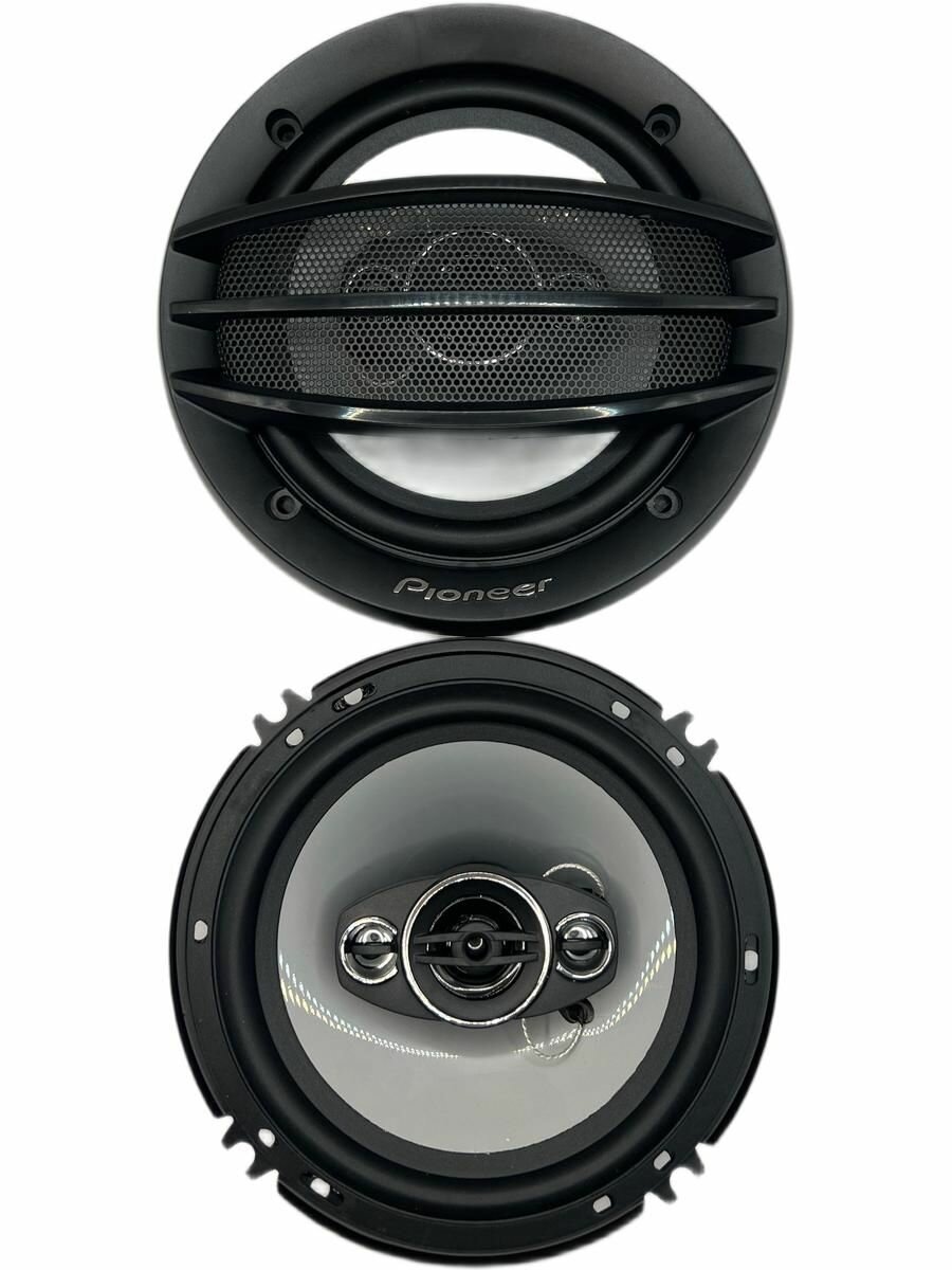 Автомобильные динамики Pioneer TS-A1694S, 16см (6.5 дюйм). 600 Вт. 4-х полосные колонки, комплект их 2-х штук