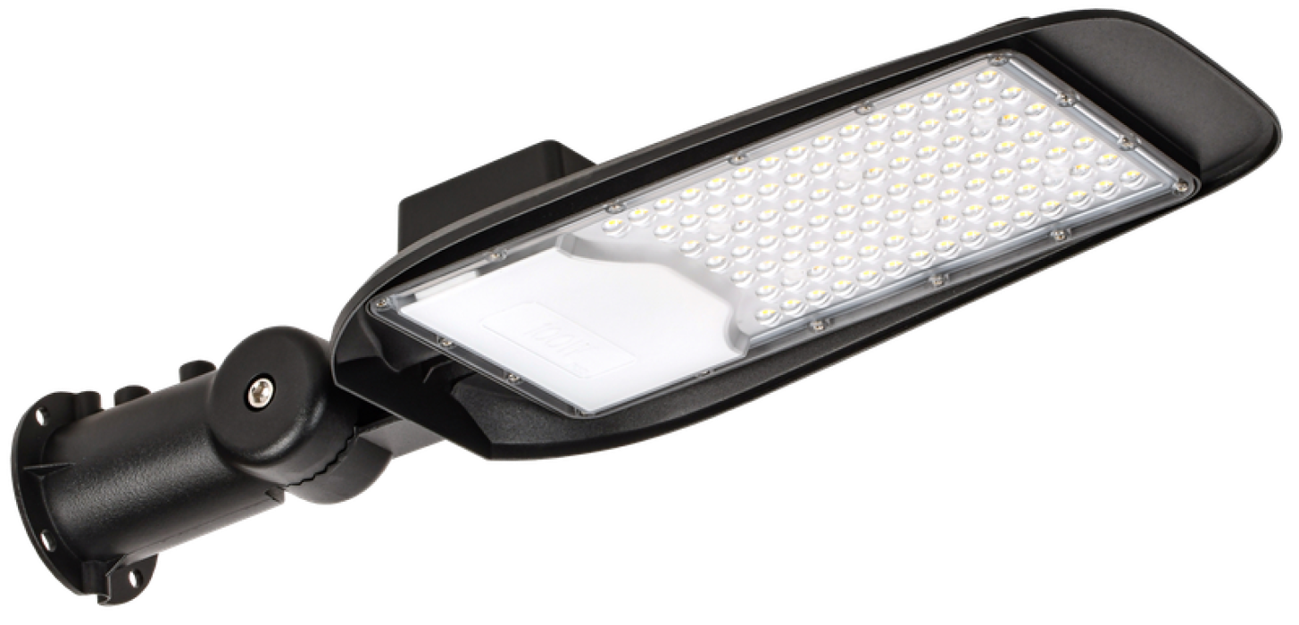 Светильник уличный IEK / ИЭК LIGHTING PRO ДКУ 1014-100Ш консольный, светодиодный, в алюминиевом корпусе, мощностью 100Вт, 5000К IP65 14000Лм, размером 562х215х98мм / освещение