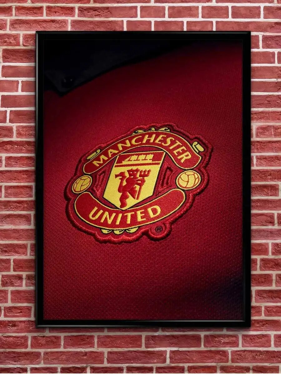 Плакат, Постер Манчестер Юнайтед, А3 (постер на стену)