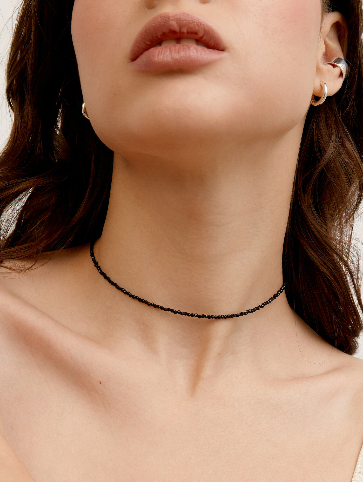 Колье, шпинель