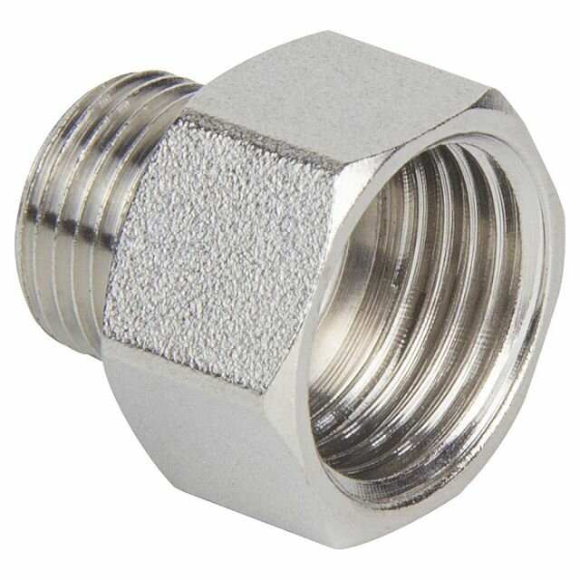 TEBO переходник 1/2 ВР x 3/8 НР резьбовое соединение для трубопроводной сантехники