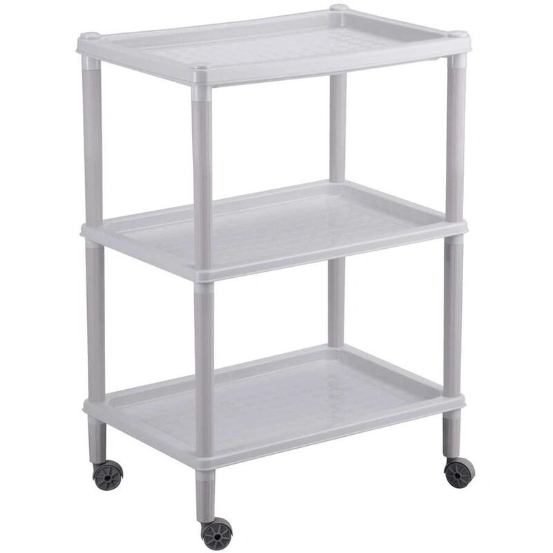 Этажерка BP_ флавия 3 полки 420Х290Х610мм светло-серый