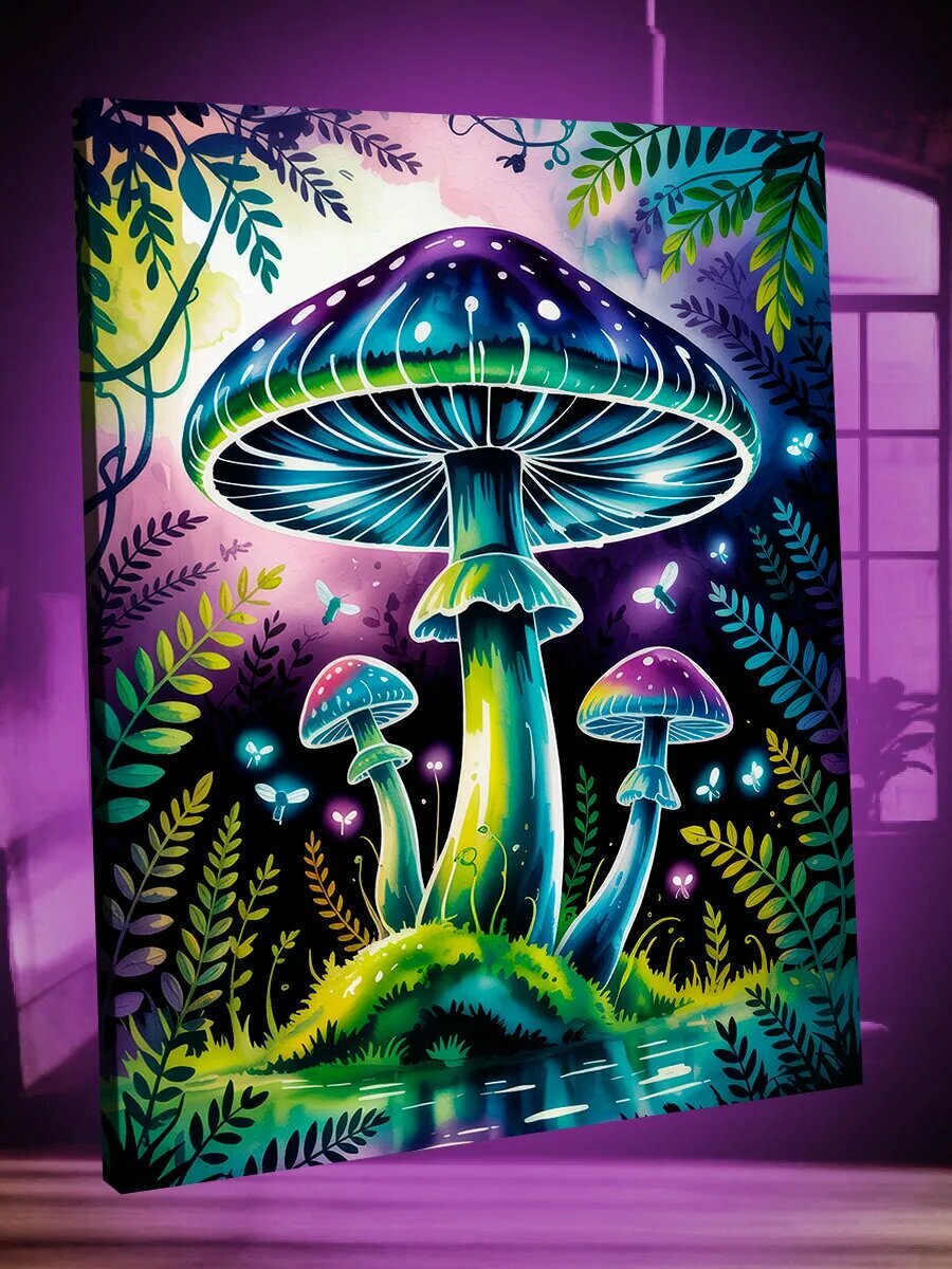 Интерьерная картина Грибы