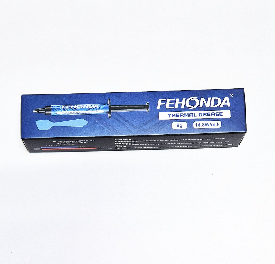 Паста теплопроводная Fehonda TR50L Thermal Grease 14.8W, 8 грамм, 14.8 Вт(м·K), -40/150C