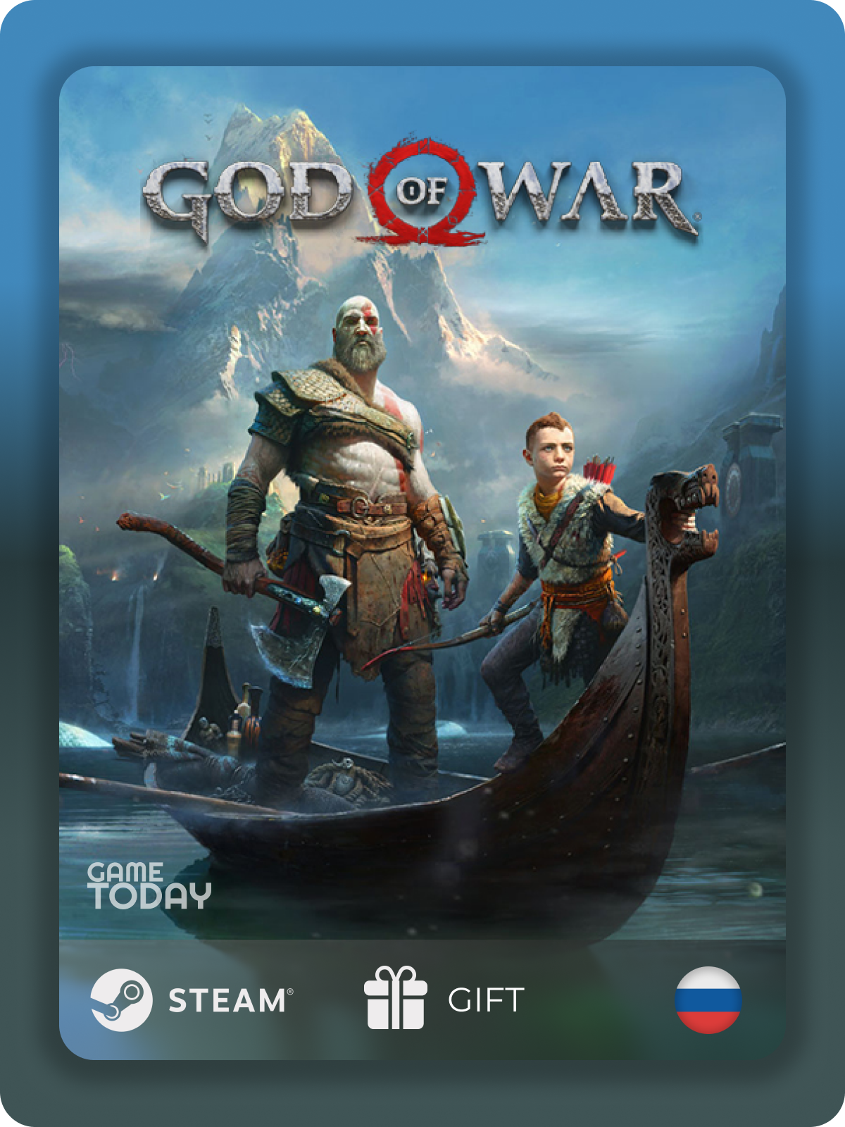 God of War | Игра в Steam | PC | Steam Deck | Отправка подарком | Регион активации Россия