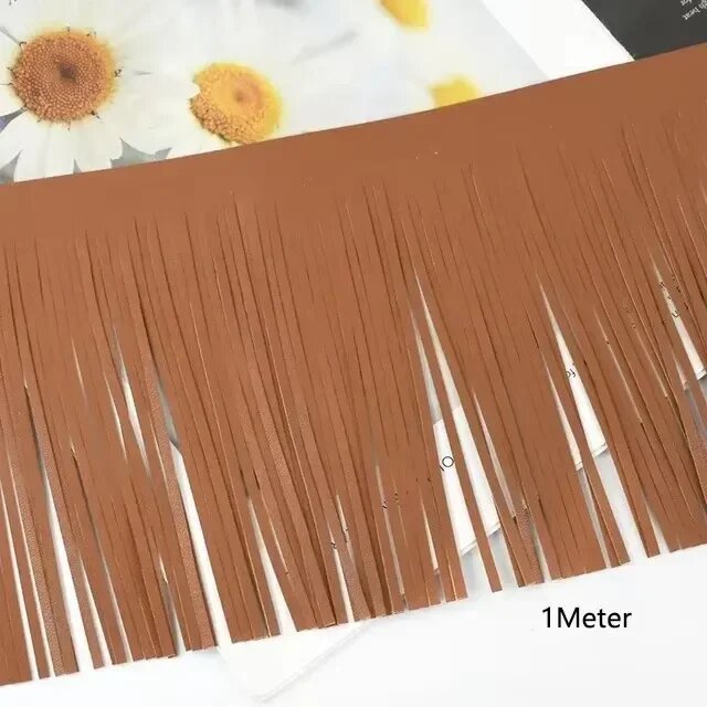 1/2 м 10-30 см бахрома из искусственной кожи с кисточками шириной 3 мм, кружевная отделка, ленты, сумки, костюмы, обувь, окантовка, украшение, ткань, швейные принадлежности