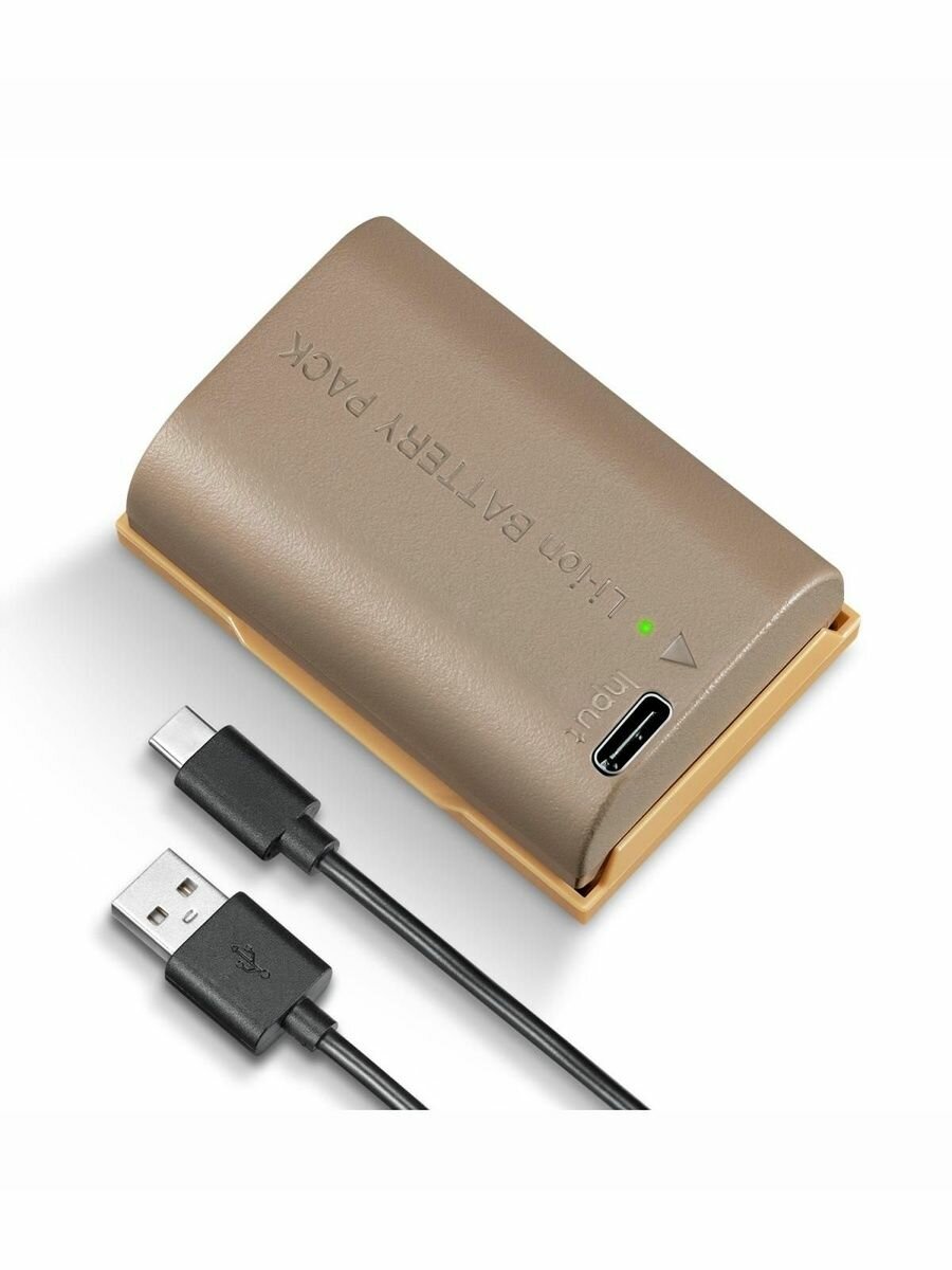 Аккумулятор NP-FZ100 с интерфейсом прямой зарядки типа Type-C 2280 мАч (KF28.0023)