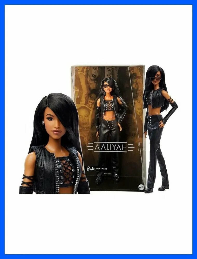 Коллекционная кукла BARBIE SIGNATURE Music Series Aaliyah HRM80