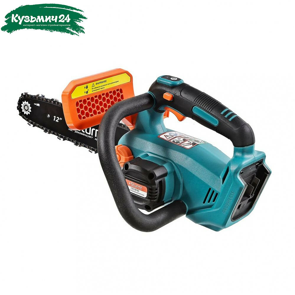 Пила цепная аккумуляторная Sturm CSC1811BL, 18В 1 акк. х 8,0 Ah+з. у, 1 шт