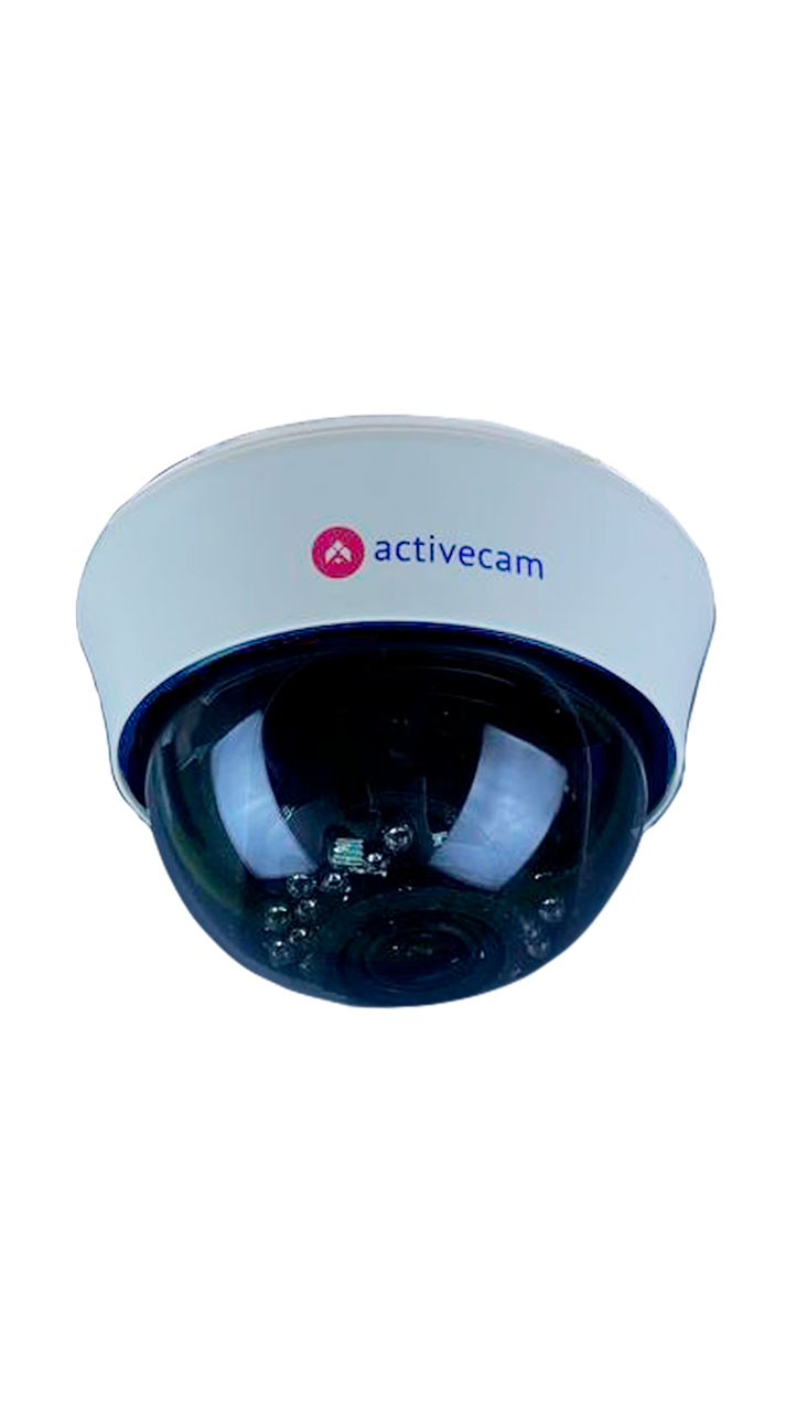 Внутренняя аналоговая камера видеонаблюдения ActiveCam AC-D3113IR2/Вариофакальный объектив 2.8-12 мм/ИК подсветка 20 м.