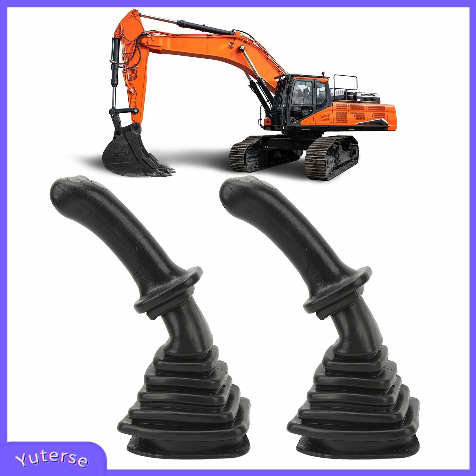 Рукоятка-джойстик экскаватора