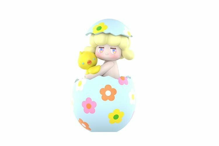 POP MART Punch Roselle SATYR RORY Мистические боксы, Confirmed-Eggshell Elf (Open)