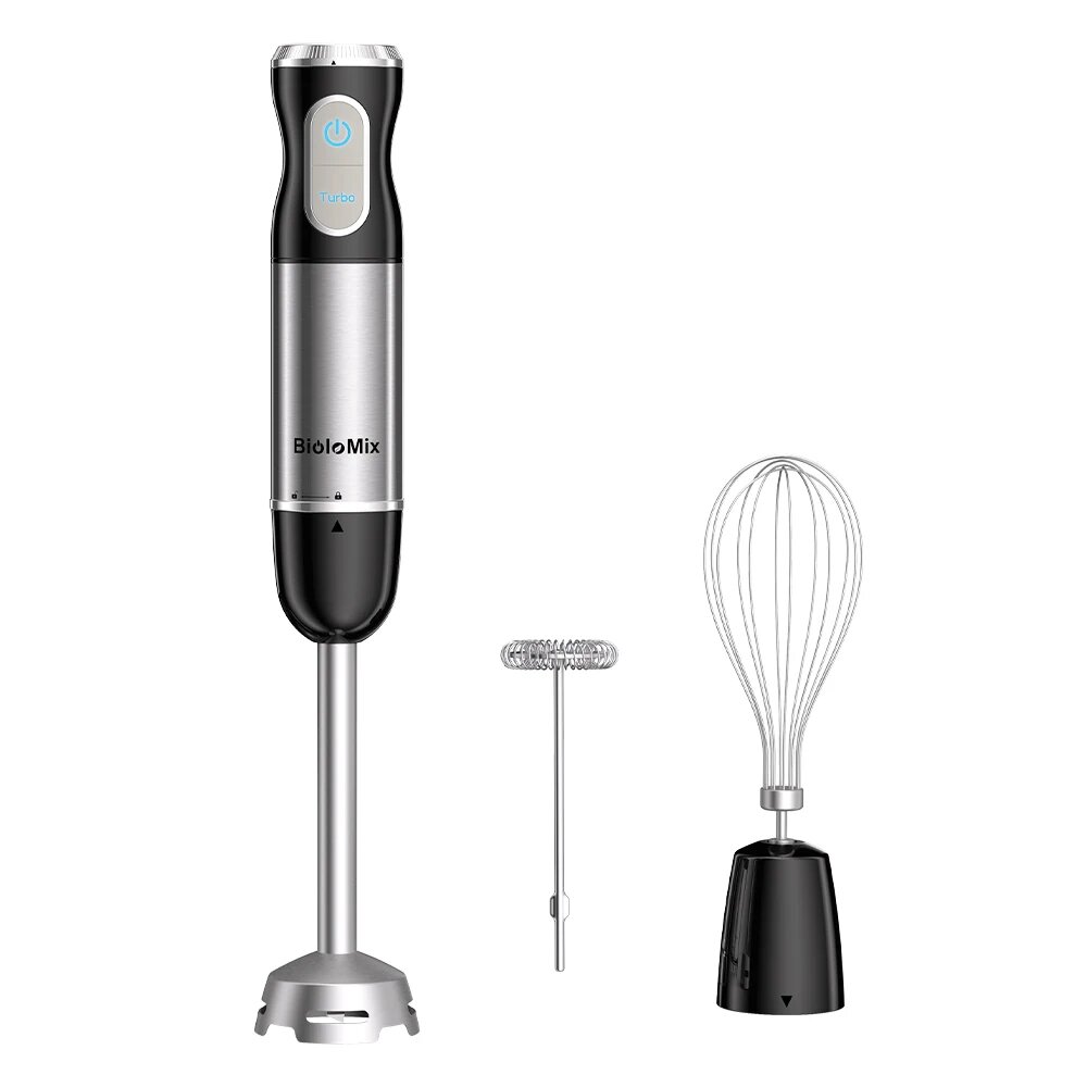 BioloMix HB3016 погружной блендер из нержавеющей стали 3 в 1