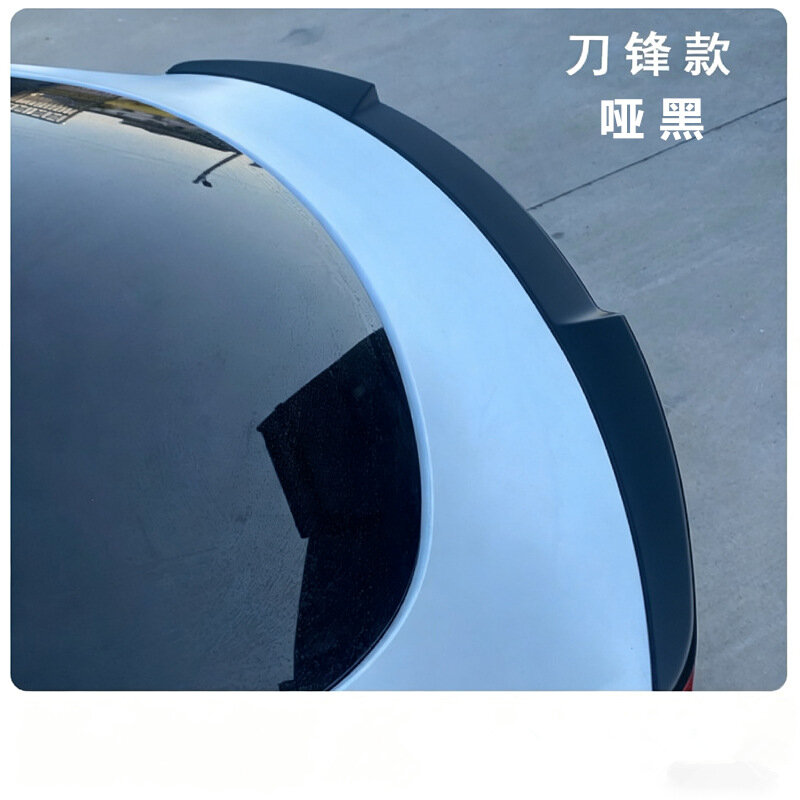 Универсальный задний обтекатель для Tesla Model Y/Model 3 2021-2024 Дизайн лезвия, матовая черная