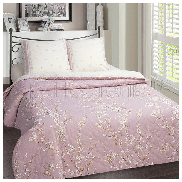 Постельное Белье из Поплина «Сакура арт. 634» (зима-лето) 2-спальное